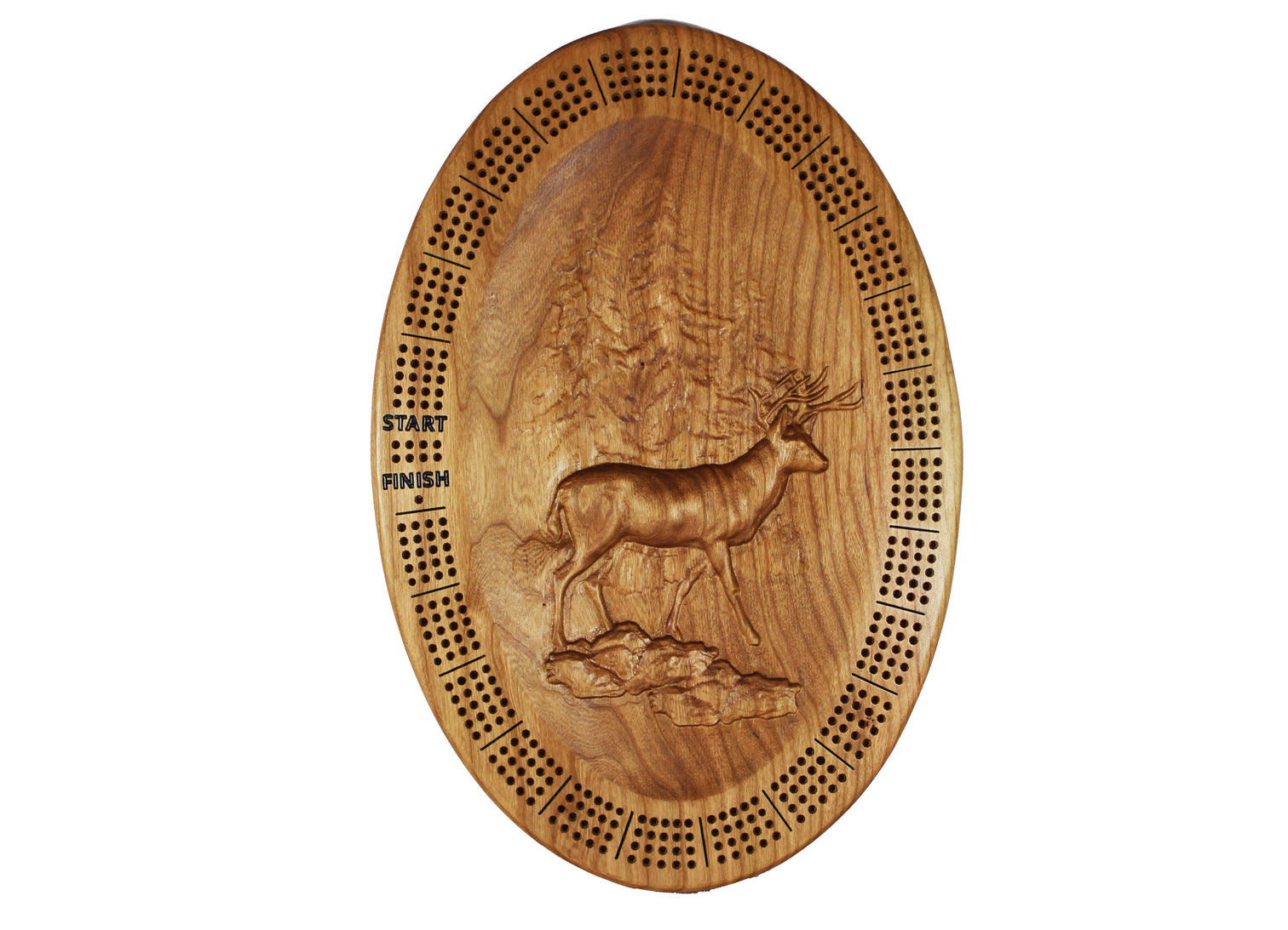 3D Sculpted 4 Player Cribbage Board - Black Forest Signs and Plaques ...