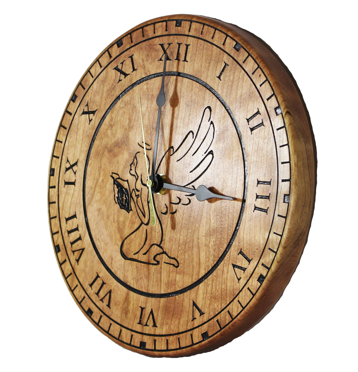 Guardian Angel Clock - Black Forest Signs and Plaques – Black Forest ...